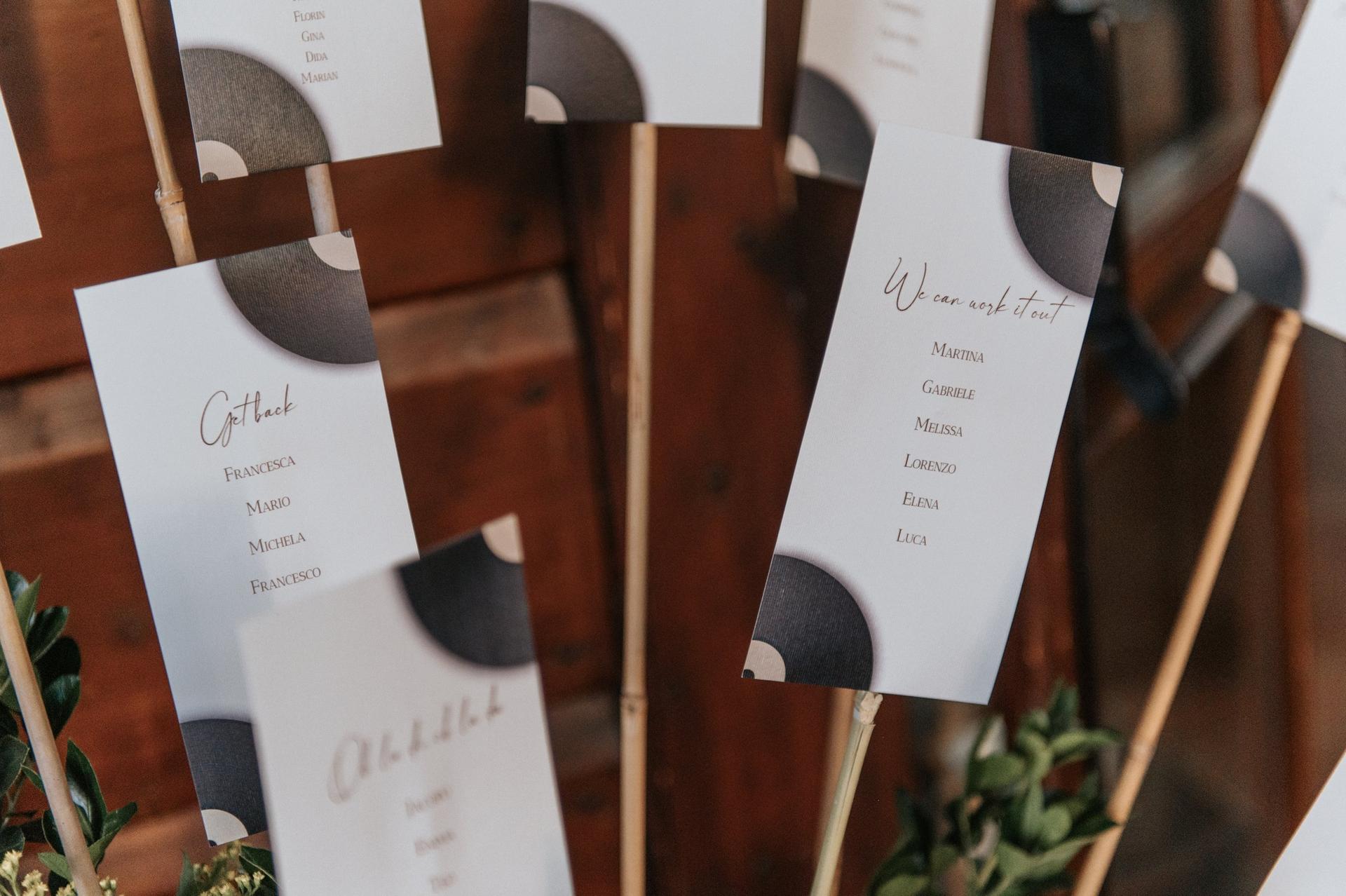 Tutto ciò che c'è da sapere sul tableau matrimonio
