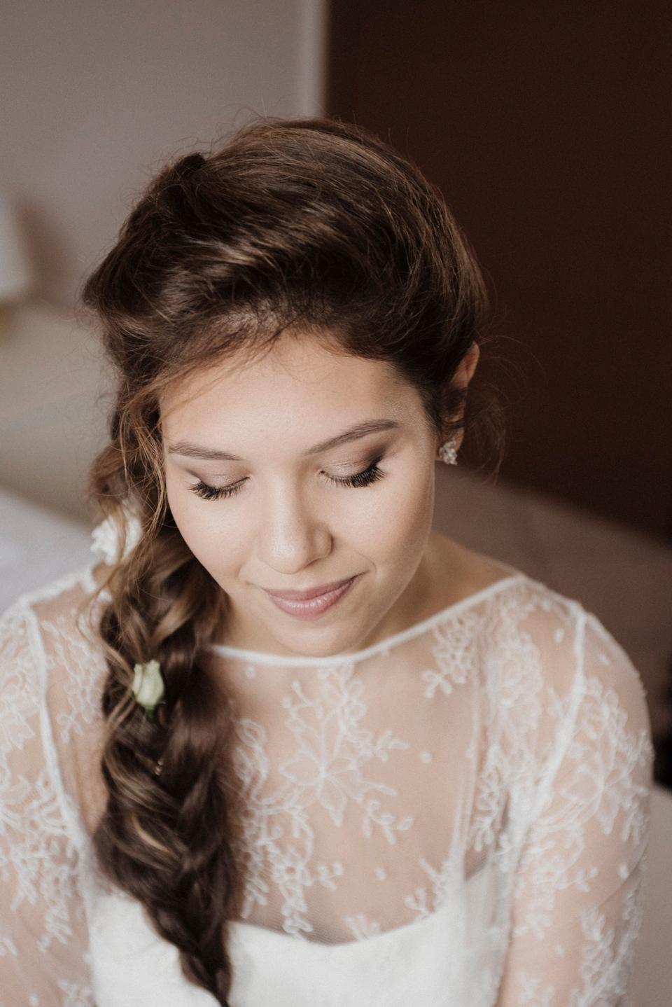 Acconciature sposa con treccia: 35 idee per te!