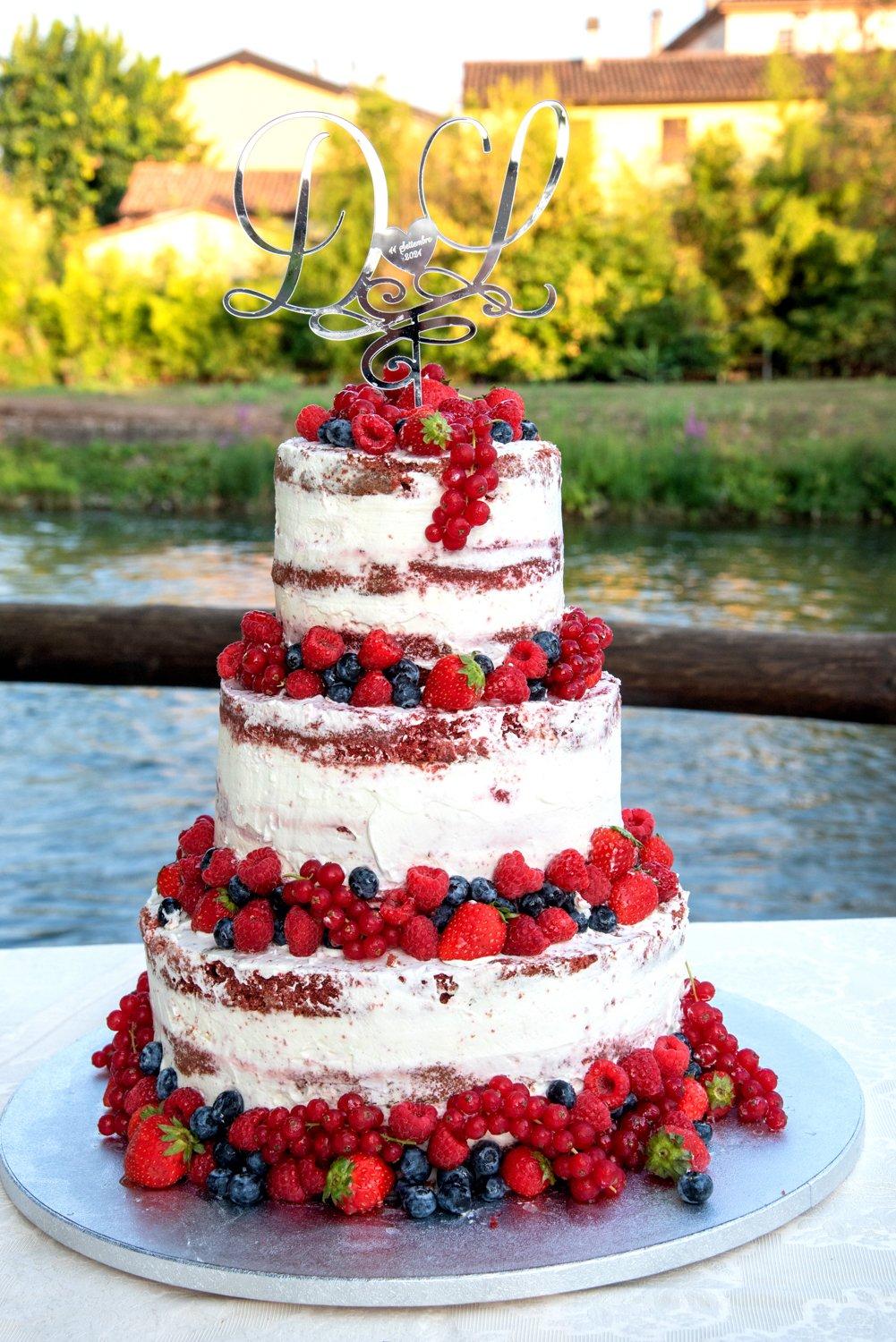 Torta nuziale a piani: 35 idee
