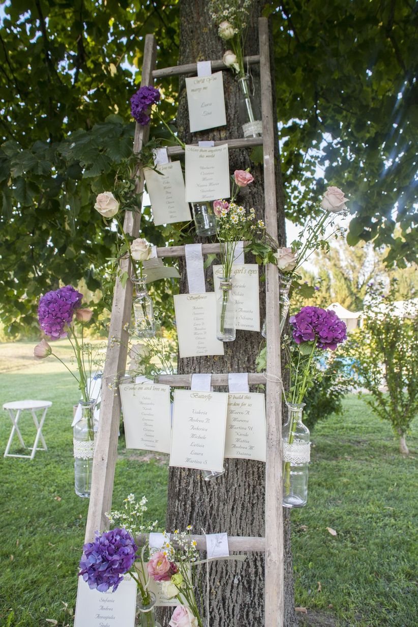 12 idee originali per il tableau de mariage
