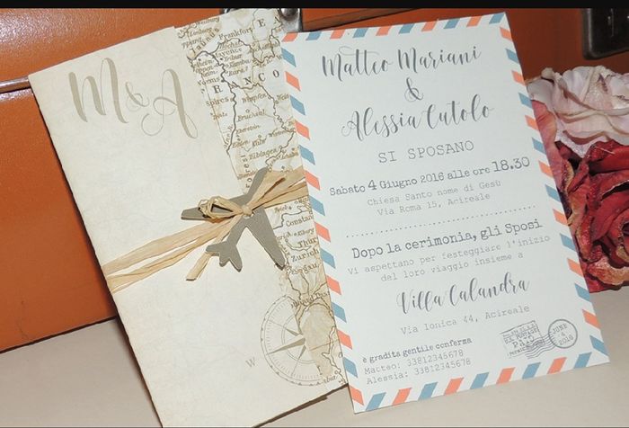 Partecipazioni Tema Viaggio Pagina 3 Organizzazione Matrimonio